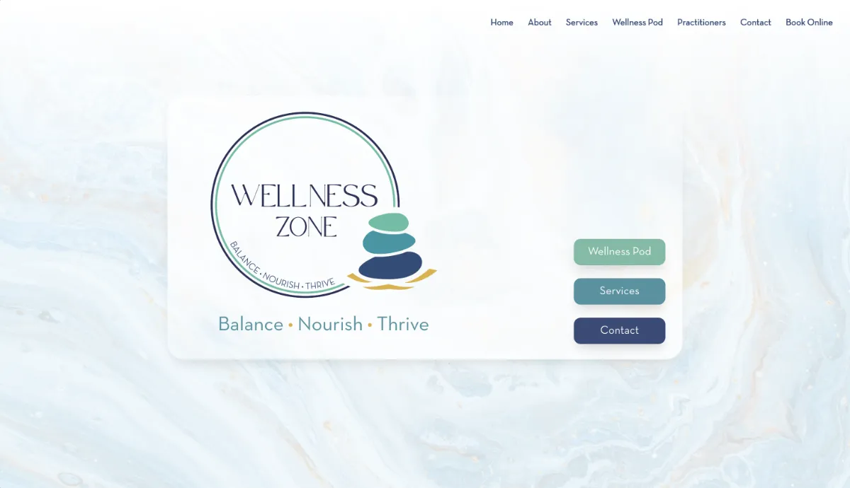 Wellness Zone - Balance. Nourish. Thrive.